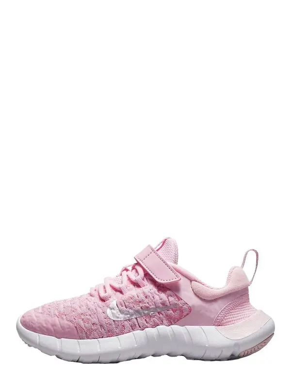 Nike Free Rn 2021 Running Shoes - Pink/silver/white