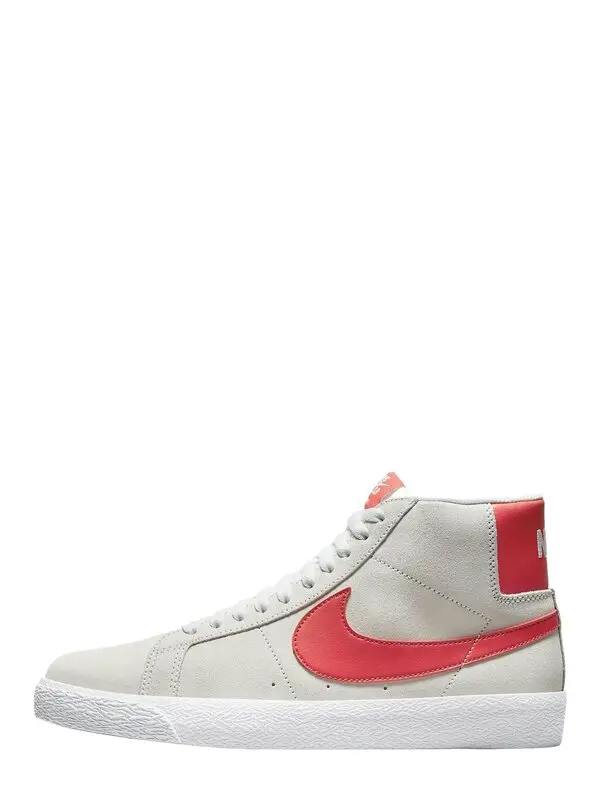 Nike Blazer Mid Sb Lobster - Graywhite/red