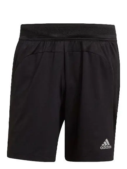 Adidas Alphabet Logo Loose Sports Shorts - Black