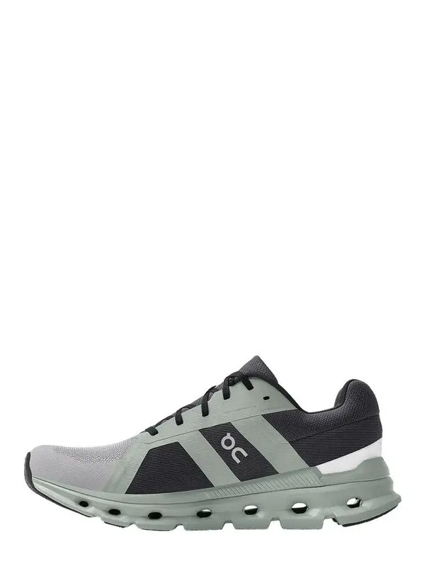 On Cloudaway Lace-up Sneakers - Alloy/moss