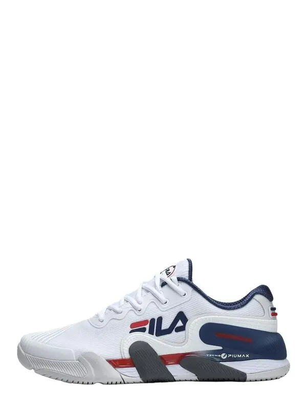 FILA Potenza Evo Tennis Shoes - White/blue/red