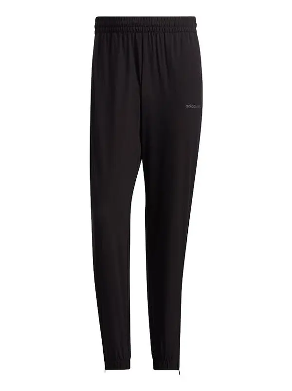 Adidas Neo Casual Sports Side Stripe Bundle Feet Long Pants - Black