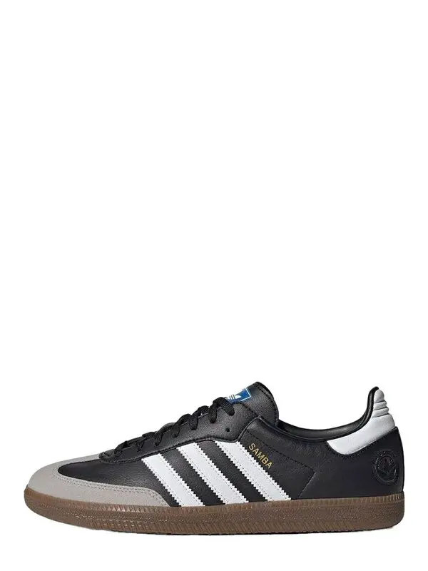 Adidas Samba Vegan Low Top Sneakers - Black/cloud White/core Black