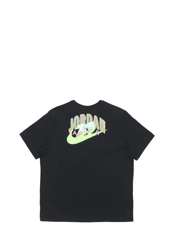 JORDAN Air 23 Swoosh Printed Cotton T-shirt - Black