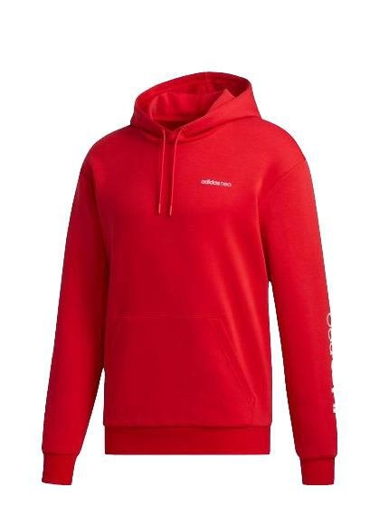 Adidas Neo Art Hdy Limited Pullover - Red