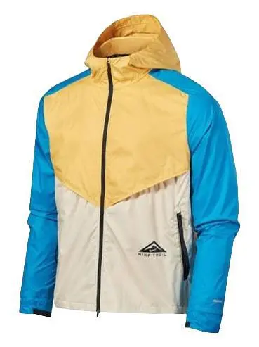 Nike Windrunner Contrast Hooded Jacket - Yellow