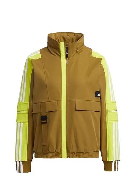 Adidas Str Jacket Warm Training Sports Storage Hooded Fleece Lined Jacket - Default Color