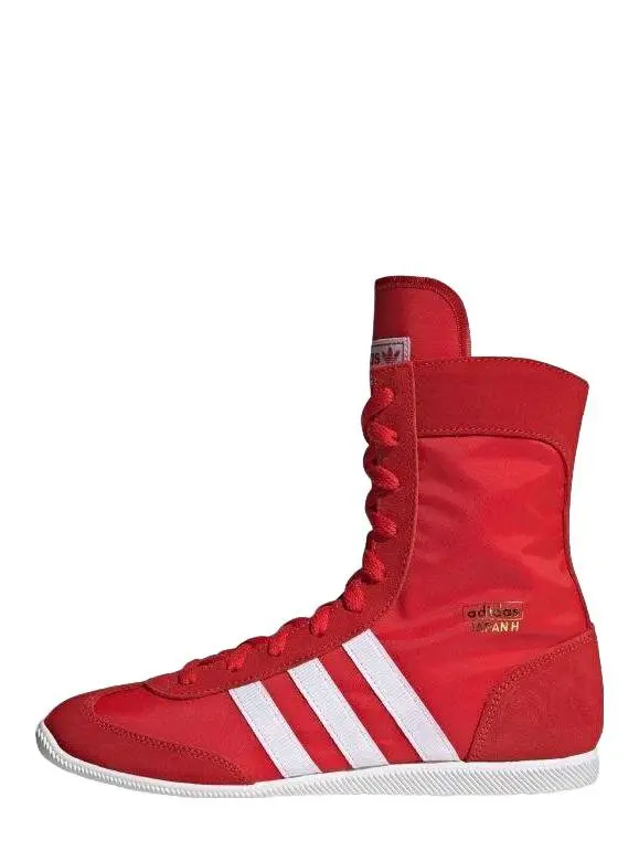 Adidas Japan H High Top Sneakers - Red/white/gold