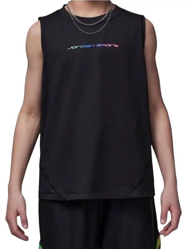 JORDAN Sport Hyper Glow Tank - Black