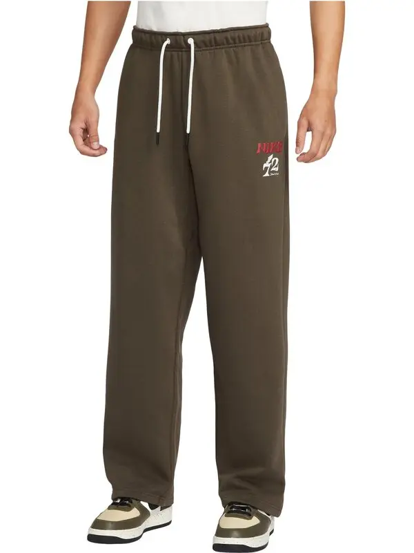Nike Athletic Casual Pants - Dark Brown