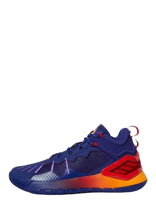 Adidas D Rose Son Of Chi Basketball Sneakers - Blue/red