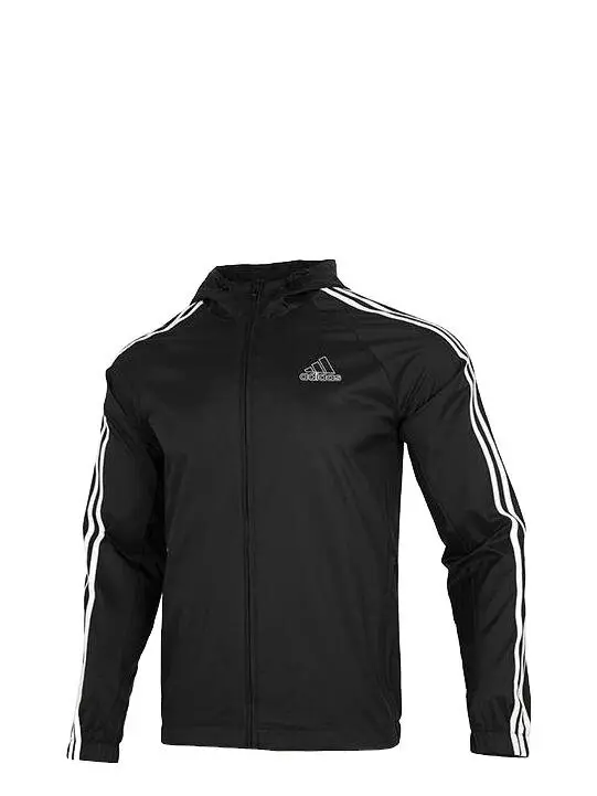 Adidas 3s Wb Casual Sports Woven Hooded Jacket - Default Color