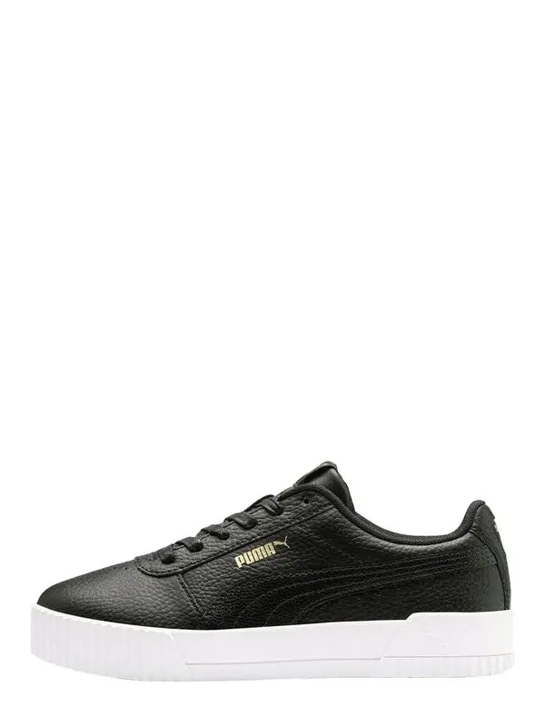 PUMA Carina Lux Low Top Sneakers - Black/white