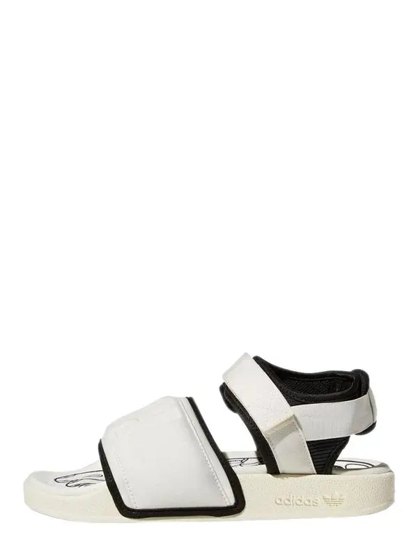 Adidas X Pharrell Adilette 2.0 Crossover Sandals - White/black