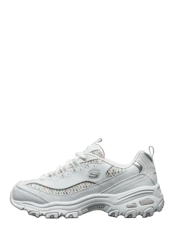 Sketchers D'lites 1.0 Sneaker Gs - White