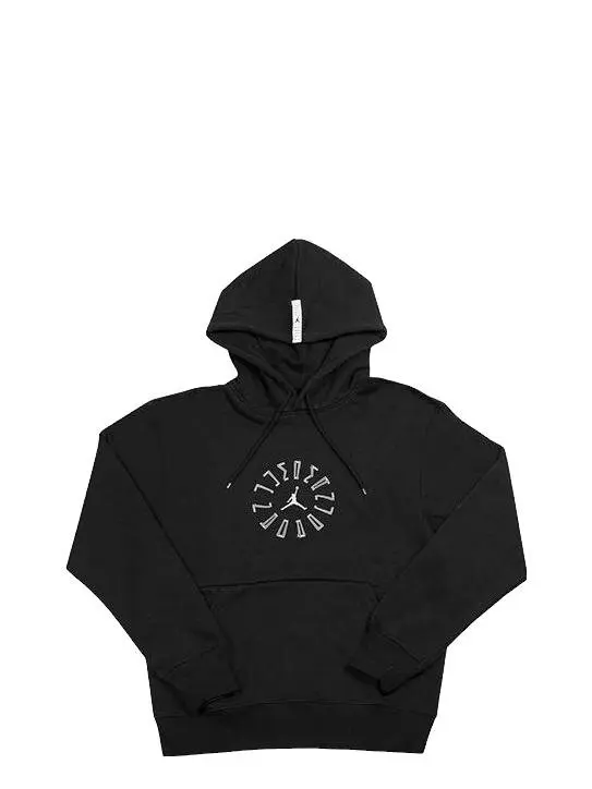JORDAN Air Printing Pattern Sports Hoodie - Black