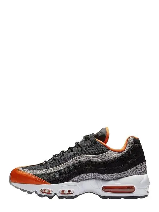 Nike Max 95 Safari Athletic Sneakers - Black/granite/safety Orange