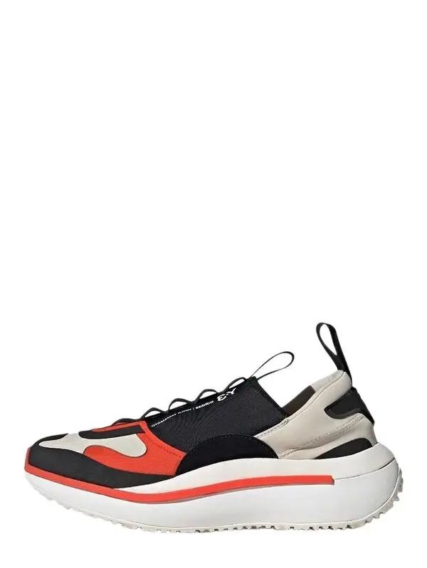Adidas Y-3 Qisan Cozy Sneakers - Black/white/red