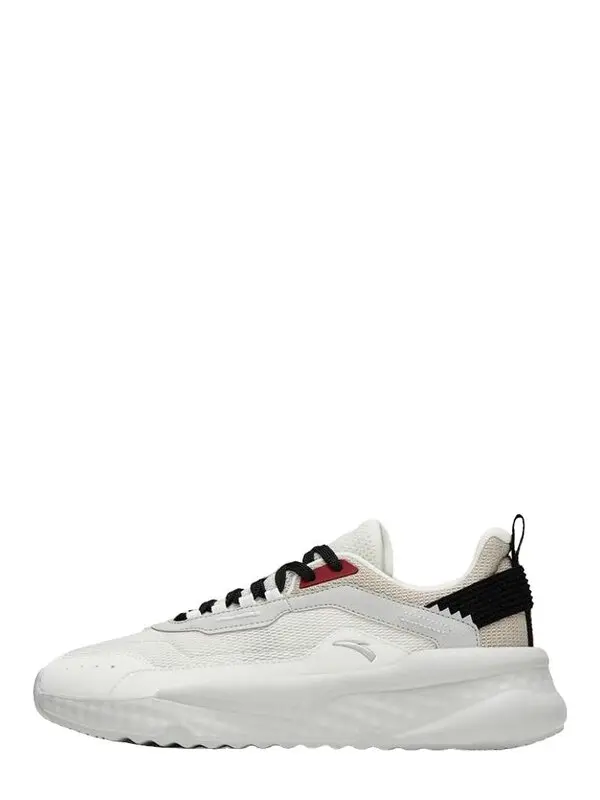 ANTA Reckless Sneakers - White/beige/black