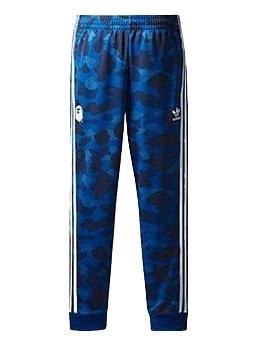 Adidas X A Bathing Ape Adicolor Track Pants - Blue