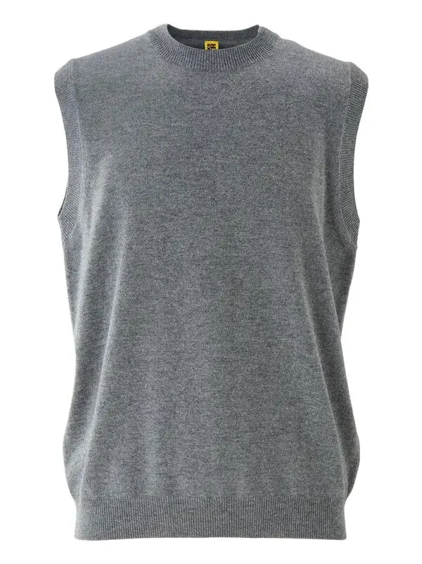 Onitsuka Tiger Knit Vest - Heather Grey