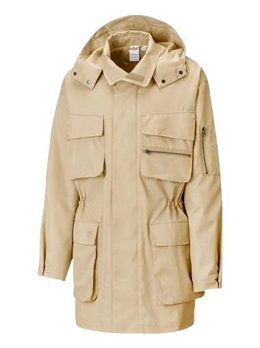 PUMA X Maison Kitsune Military Jacket With Logo Pattern - Default Color