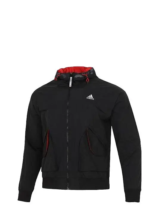 Adidas Cny Lite Woven Hooded Jacket - Black