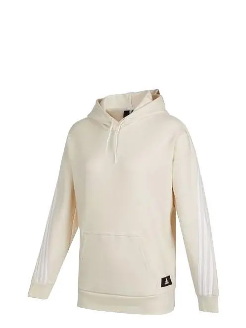Adidas Future Icon 3-stripes Hoodie - White
