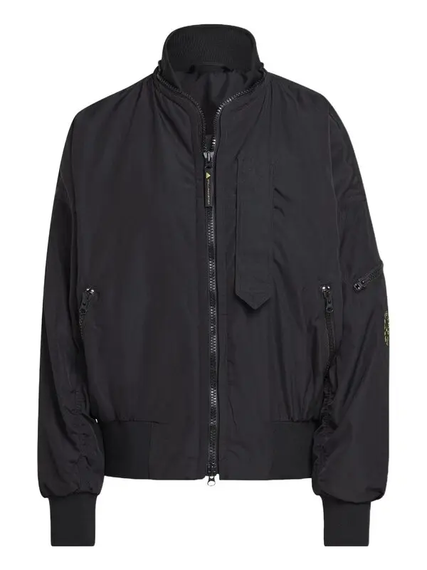 Adidas By Stella Mccartney Woven Bomber Jacket - Black
