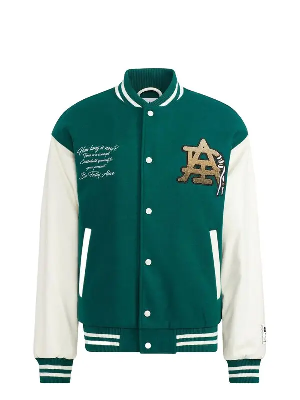 Adidas Originals Varsity Jacket - Green/white