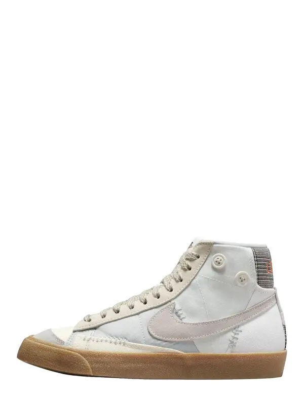 Nike Blazer Mid '77 Lx Voodoo Sail Grey Sneakers - White/grey