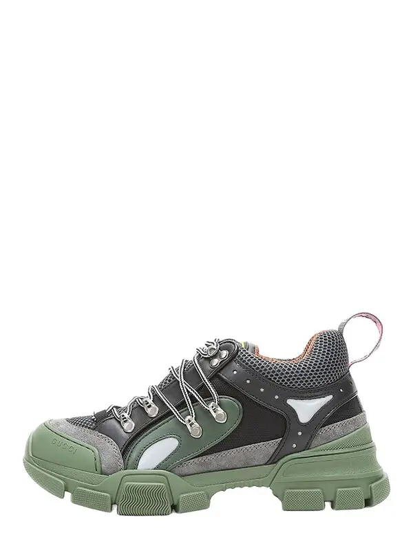 Gucci Flashtrek Sneakers - Green/black