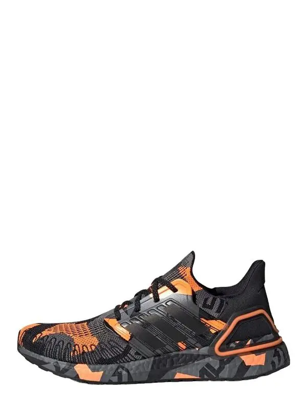 Adidas Ultraboost 20 Geometric Pack Sneakers - Black