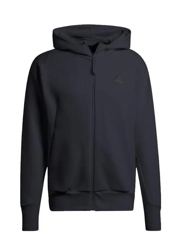 Adidas Z.n.e. Premium Full-zip Hooded Track Jacket - Black