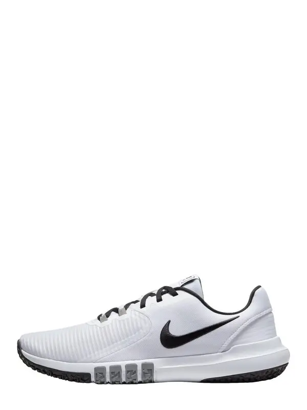 Nike Flex Control 4 Low Top Sneakers - White/black
