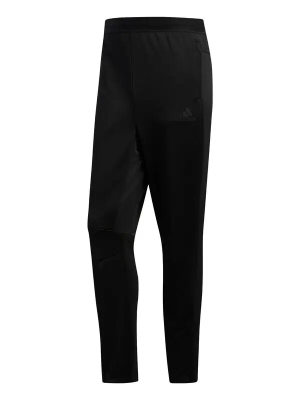Adidas City Base Pant Solid Color Basic Sports Pants - Black