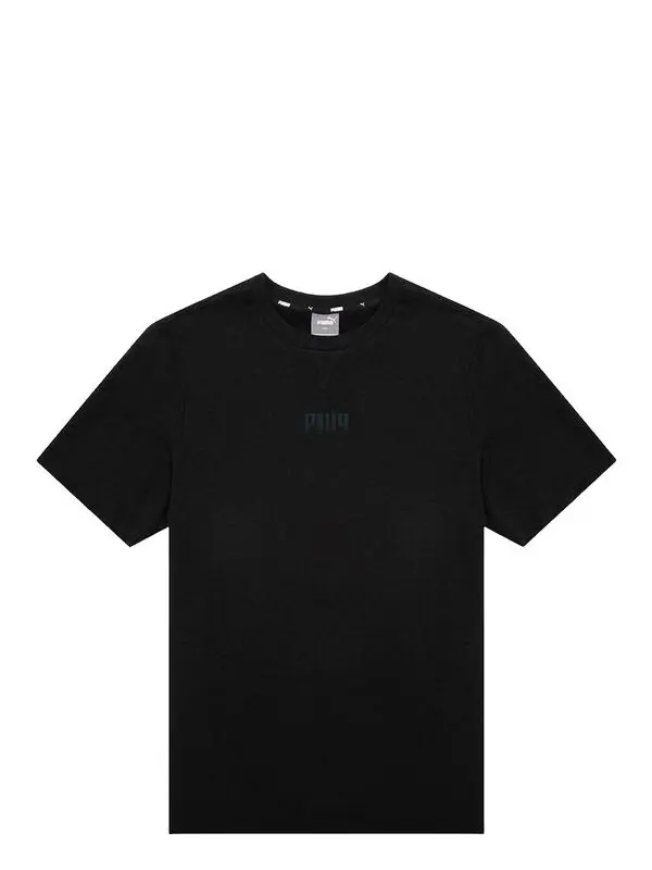 PUMA Basic Logo T-shirts - Black