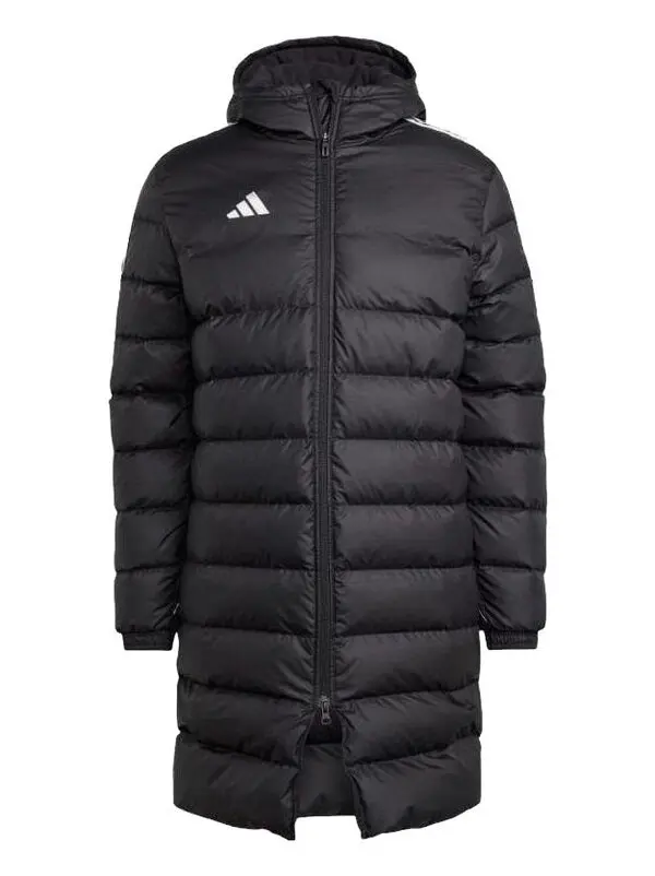 Adidas Long Down Jacket - Black