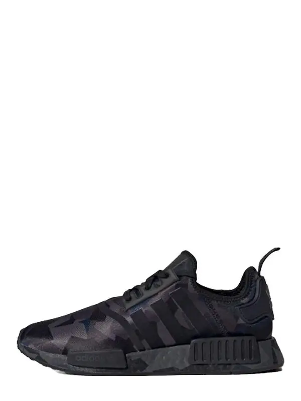Adidas Nmd_r1 Fractal Camo Sneakers - Black
