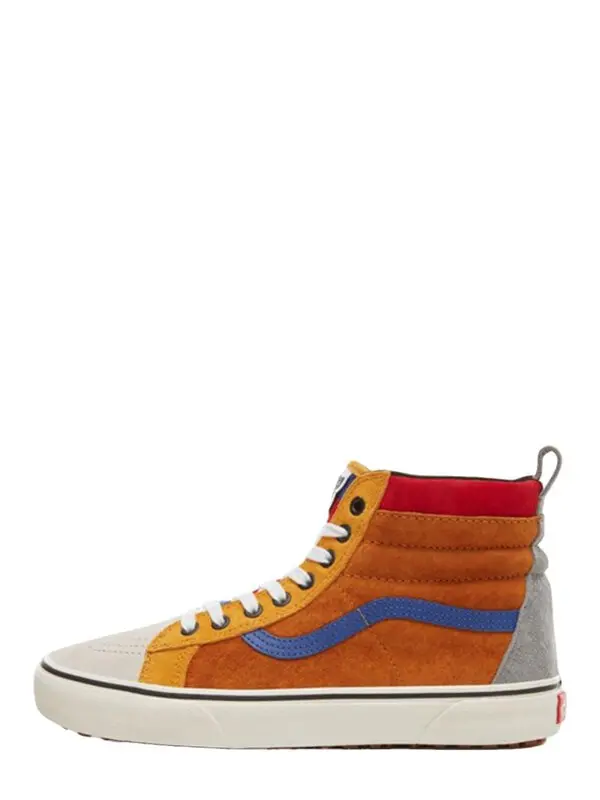 VANS Sk8-hi Mte High Top Sneakers - Brown/blue/gray