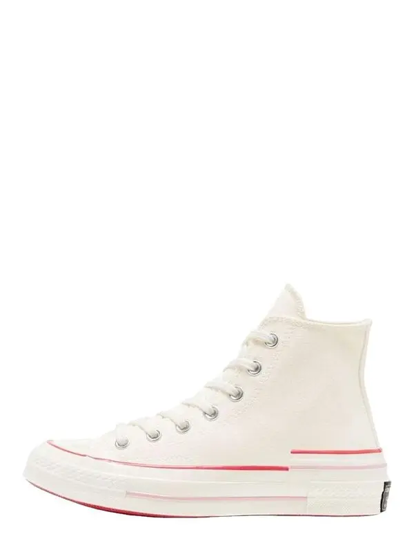 CONVERSE Chuck 70 High Top Sneakers - White/red