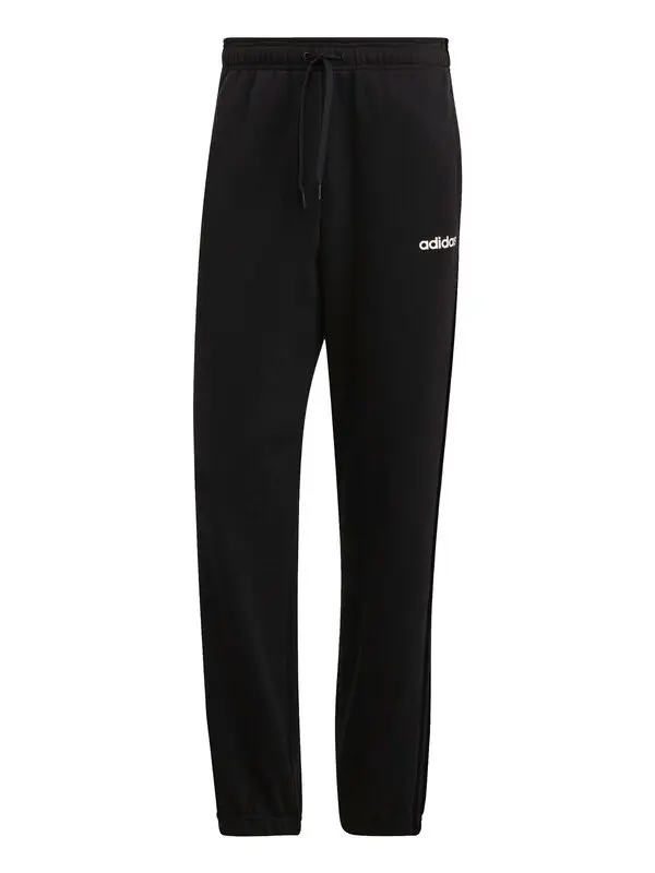 Adidas Loose Knit Breathable Stripe Casual Sports Pants - Black