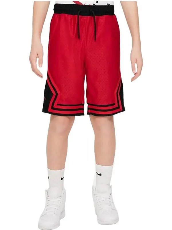 JORDAN Dri-fit Mesh Shorts - Red/multi-color