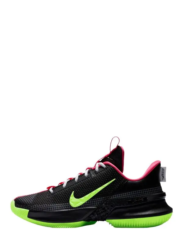 Nike Lebron Ambassador "yeezy" Basketball Sneakers - Black/lime/pink