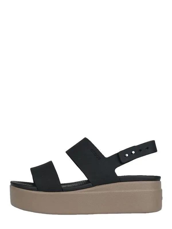 CROCS Brooklyn Platform Sandals - Black