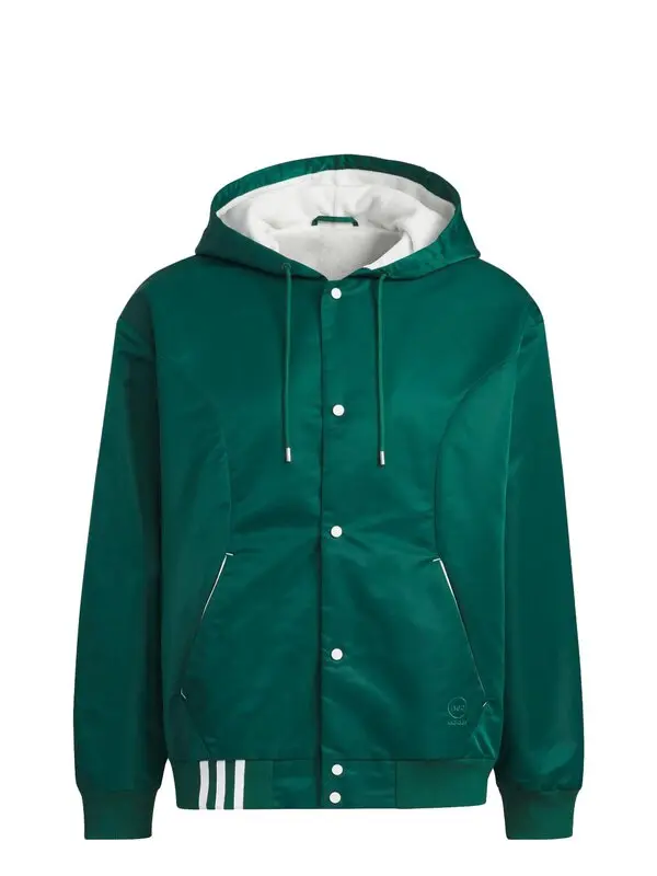 Adidas Originals Track Jacket With Hood - Green