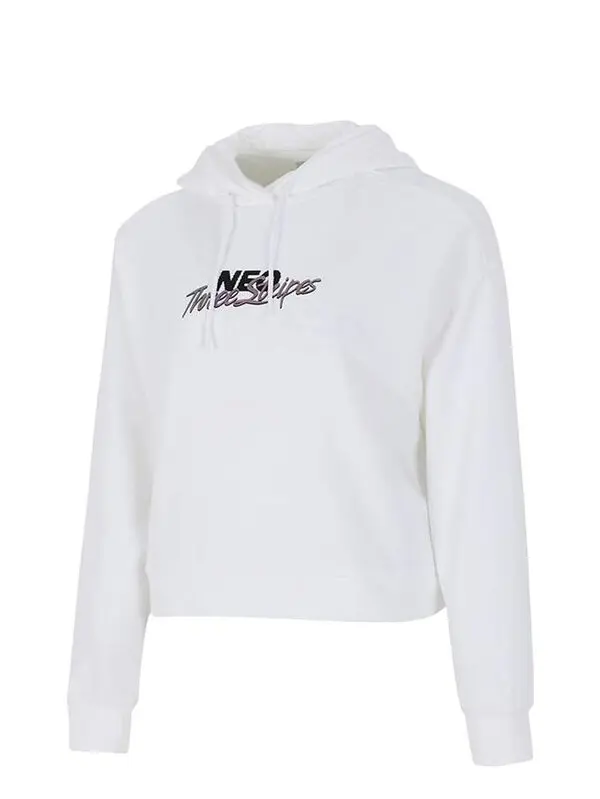 Adidas Neo Alphabet Logo Hoodie - White