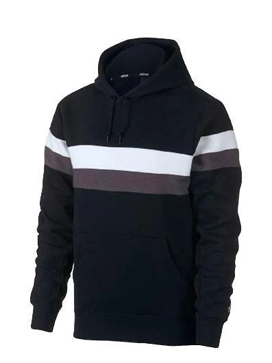 Nike Icon Striped Skateboard Hoodie - Black