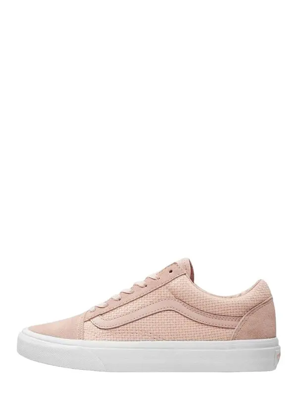 VANS Old Skool 'woven Check Spanish Villa - Pink/blue