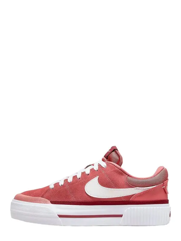 Nike Court Legacy Lift Sneakers - Red/white